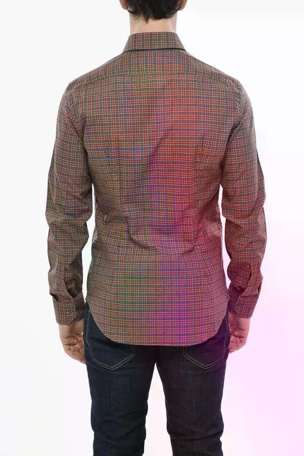 Corneliani Checked Slim-fit Shirt