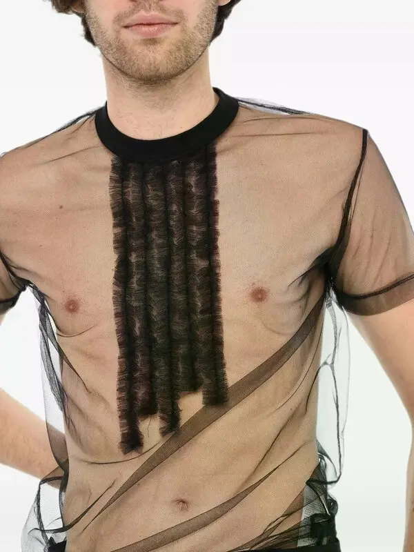 Dsquared2 Ruffled Tulle T-shirt