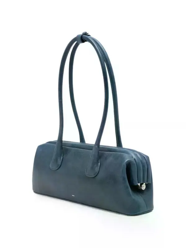 OSOI Boat Aged-effect Leather Tote Bag