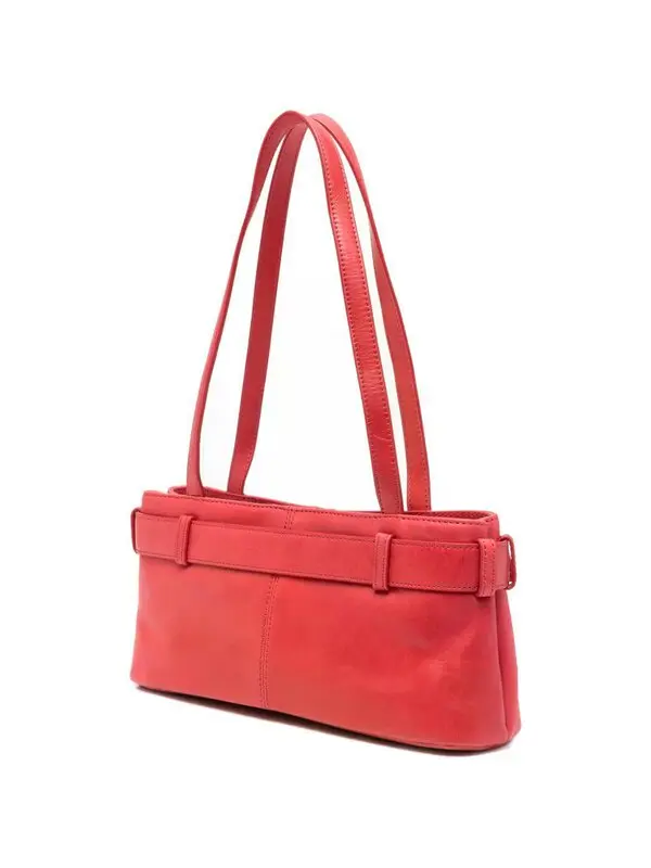 OSOI Mini Brocle Leather Tote Bag - Red