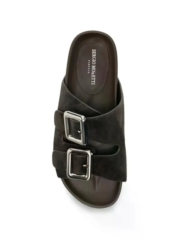 SERGIO MORETTI FIRENZE Buckle-fastening Sandals