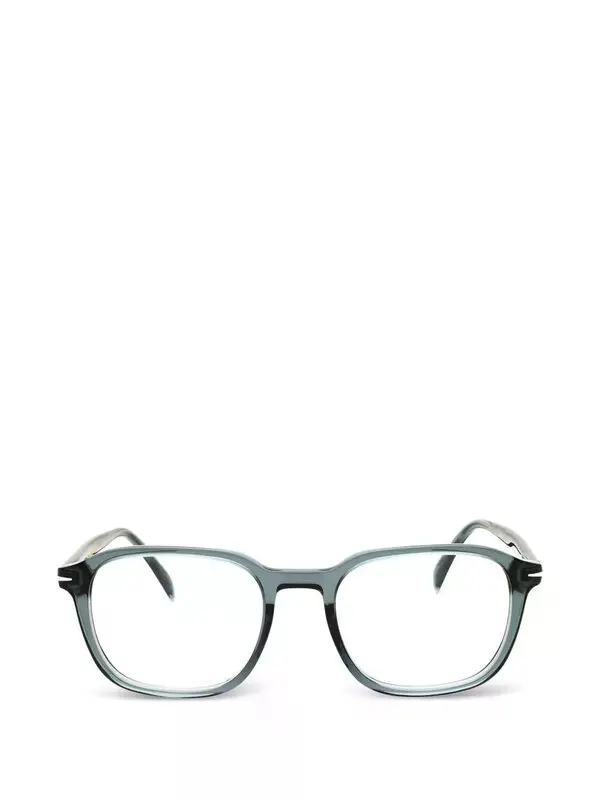 DB EYEWEAR BY DAVID BECKHAM Rectangle Frame Glasses - Grey