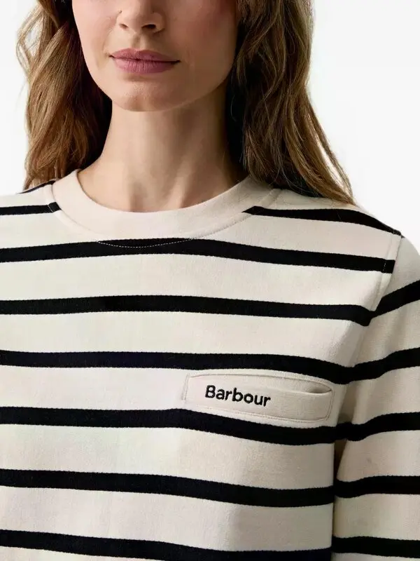 Barbour Aylesby Striped Crew Neck Sweatshirt