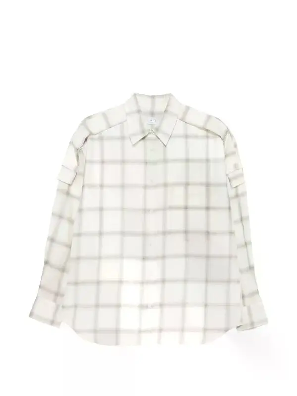 IRO PARIS Check-pattern Button-down Shirt - Neutrals