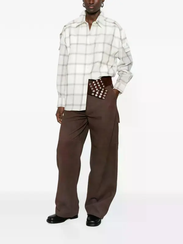 IRO PARIS Check-pattern Button-down Shirt