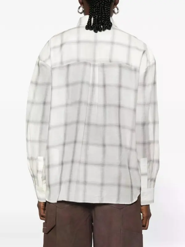 IRO PARIS Check-pattern Button-down Shirt