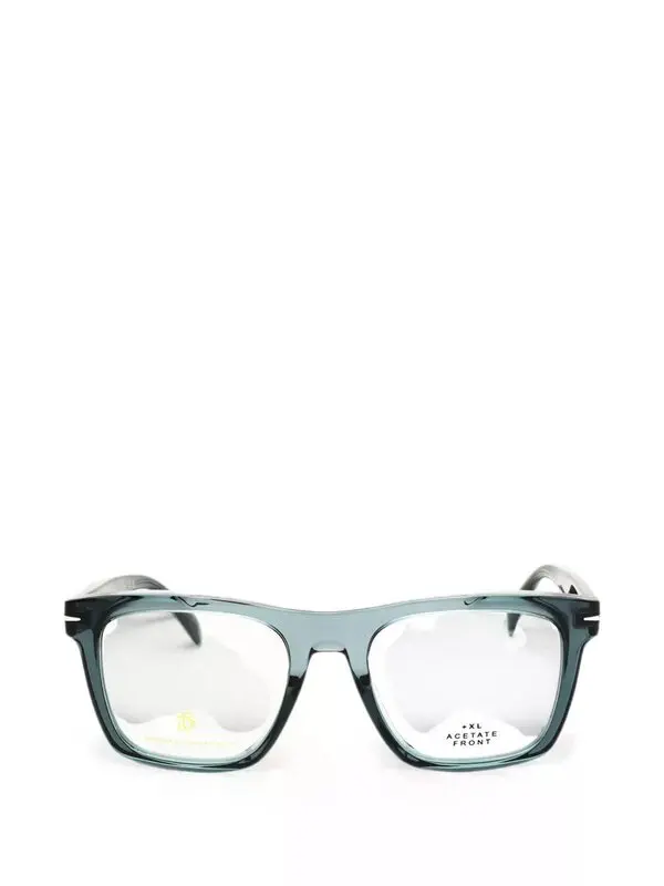 DB EYEWEAR BY DAVID BECKHAM Square-frame Glasses - Blue