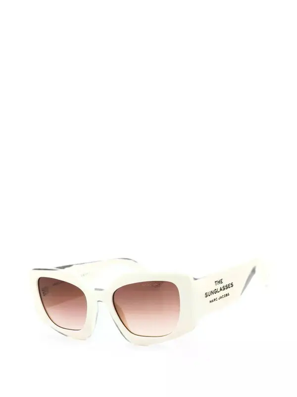 Marc Jacobs Ivory Gradient Lens Sunglasses