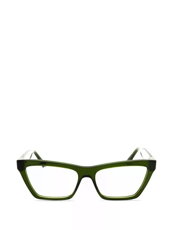 FERRAGAMO Logo Detail Eyeglasses - Green