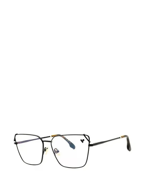 Victoria Beckham Geometric Frame Eyeglasses - Black