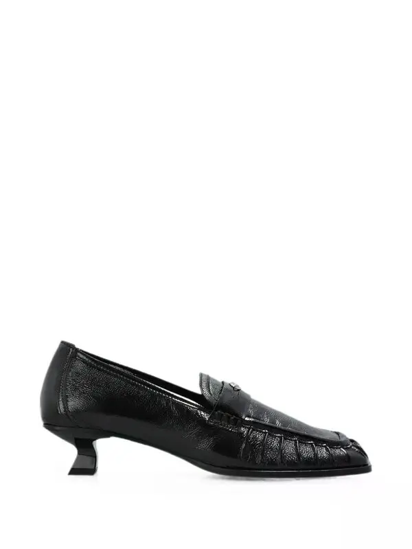 DIESEL® D-amber Patent Leather Pumps - Black