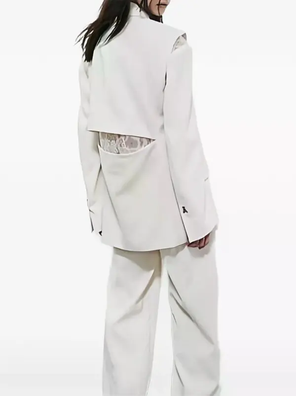 Patrizia Pepe Oversized Cut-out Blazer