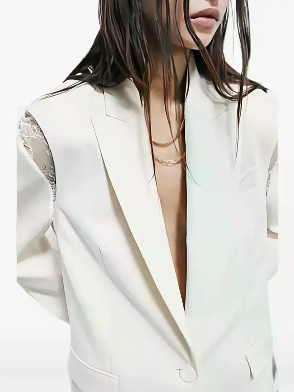 Patrizia Pepe Oversized Cut-out Blazer