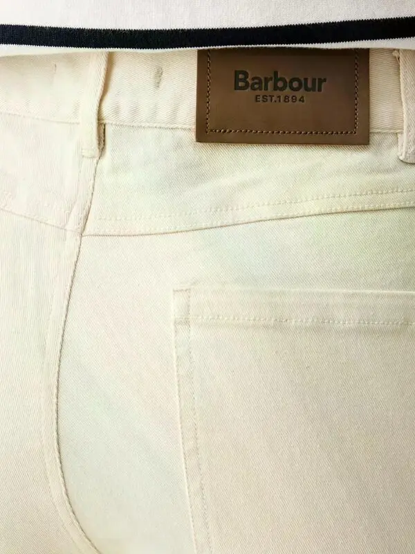 Barbour Hinton Pintuck-detailing Flared Jeans