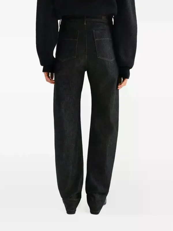 LEMAIRE Five Pockets Twisted Jeans In Slate Denim