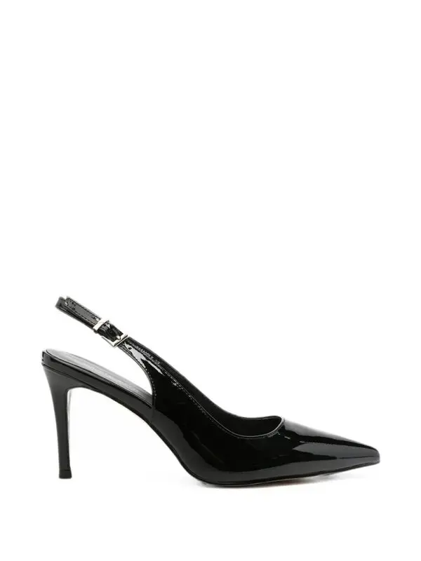 SERGIO MORETTI FIRENZE Patent-finish Slingback Pumps