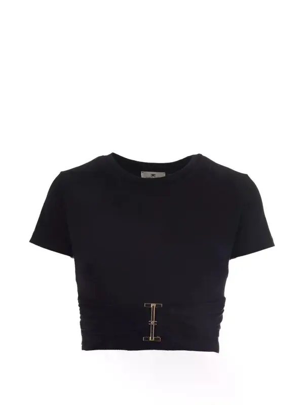 Elisabetta Franchi Logo-plaque T-shirt