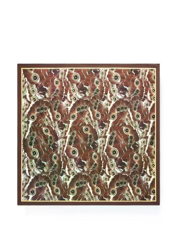 Roberto Cavalli Butterfly-print Scarf
