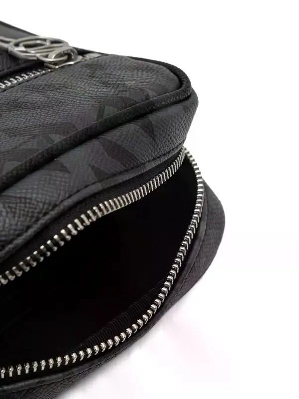Karl Lagerfeld Monogram-print Messenger Bag