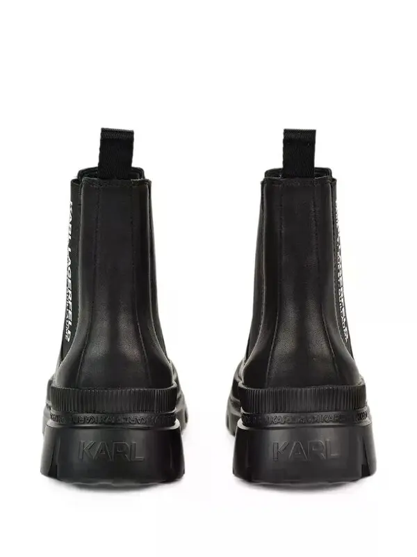 Karl Lagerfeld Logo-print Ankle Boots