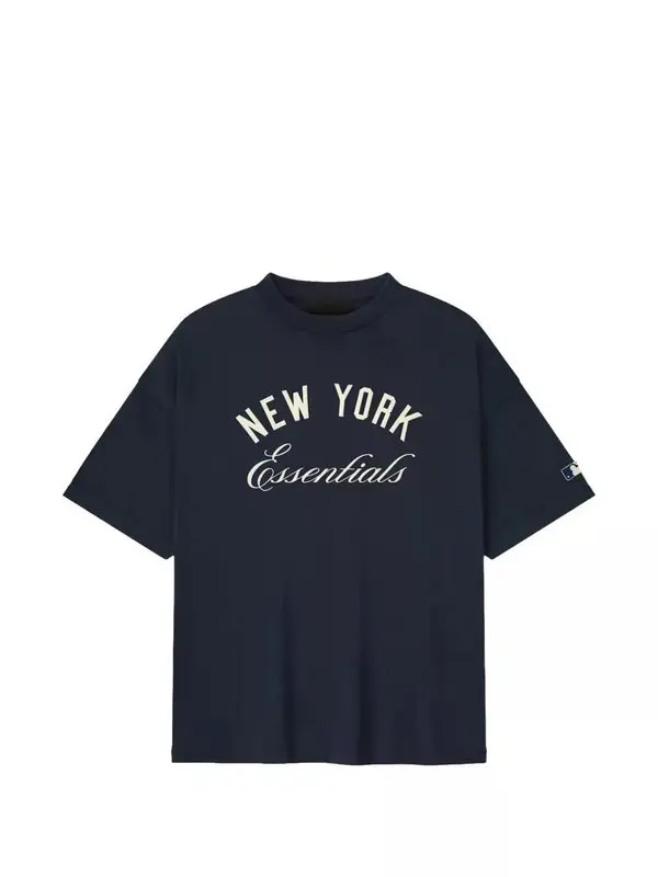 Fear Of God Yankees 90's Tee Logo-print T-shirt - Blue