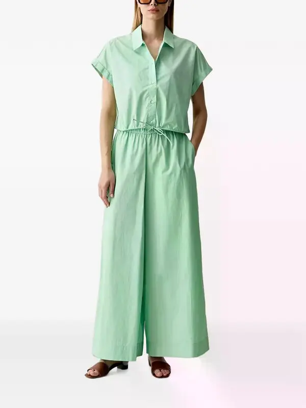 BENETTON Elasticated-waist Palazzo Pants