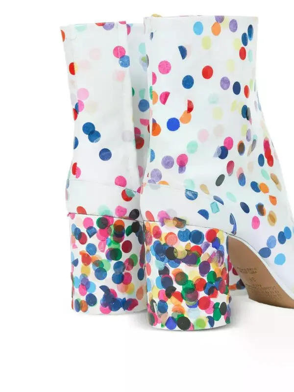 MAISON MARGIELA 80mm Polka-dot Ankle Boots