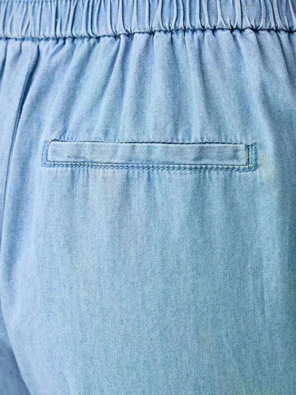 BENETTON Elasticated Waist Tapered Trousers