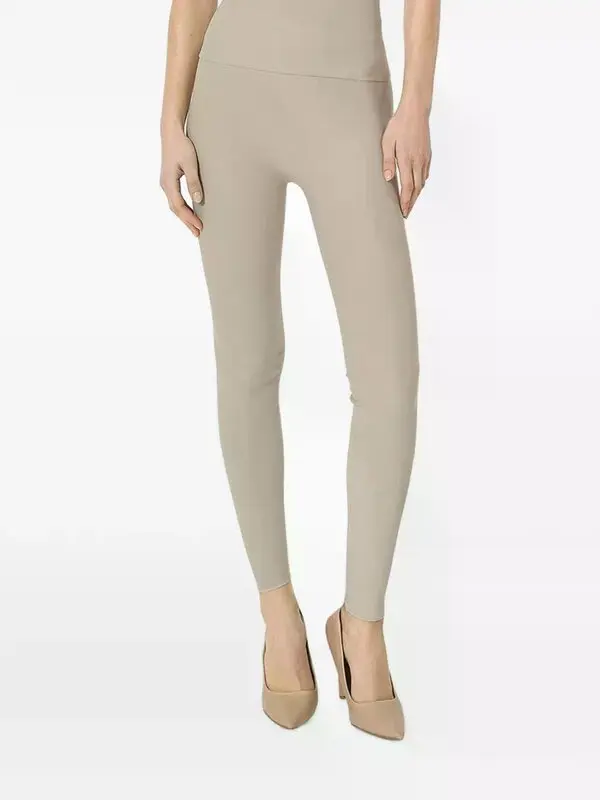 Wolford Seamless Warp-knit Leggings - Neutrals