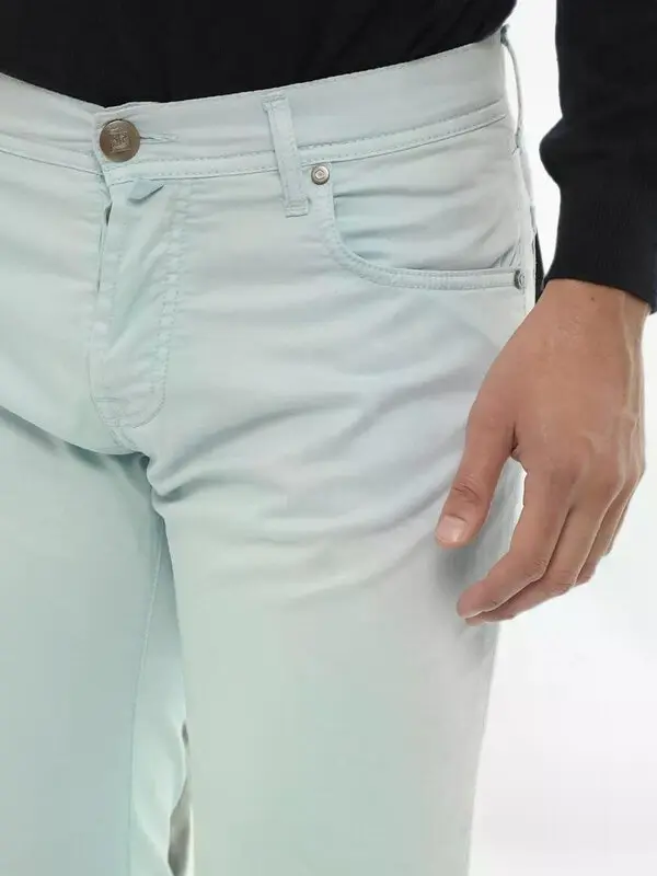 Corneliani Five-pocket Cropped Straigh-leg Trousers