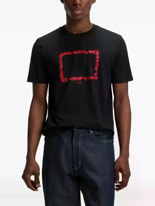 BOSS Duhorse Horse-print T-shirt