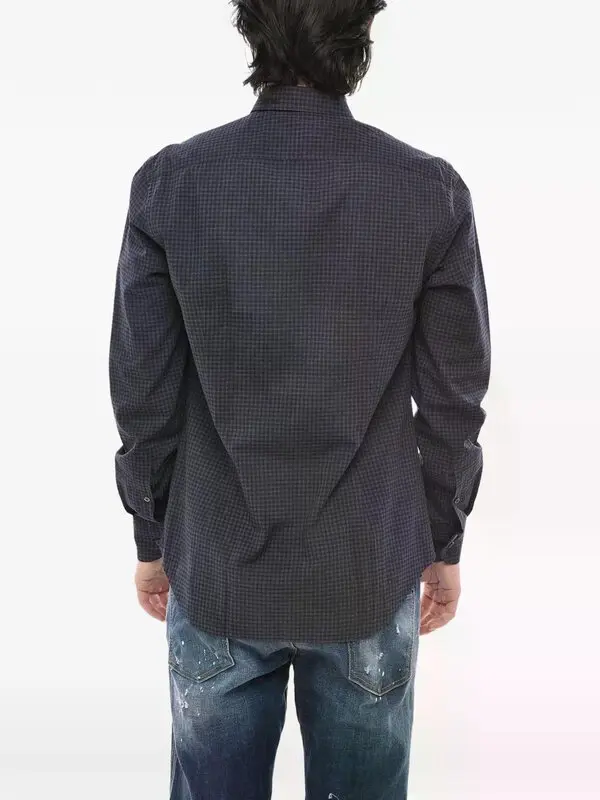 Corneliani Checked Button-down Shirt