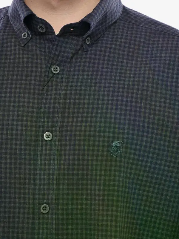 Corneliani Checked Button-down Shirt