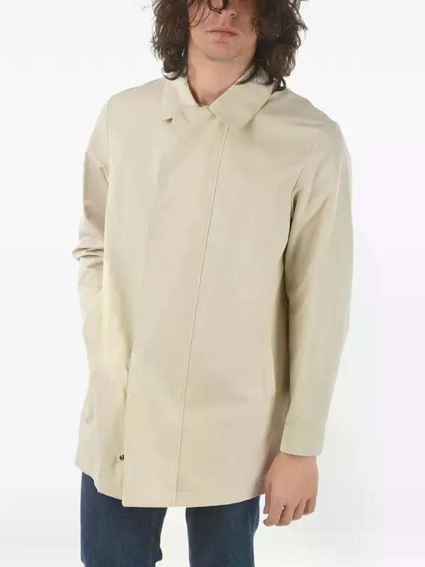Corneliani Concealed-fastening Lightweight Jacket - Neutrals