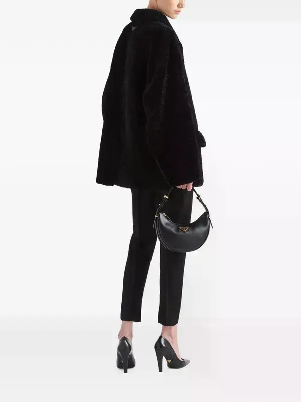 Prada Shearling Caban Jacket