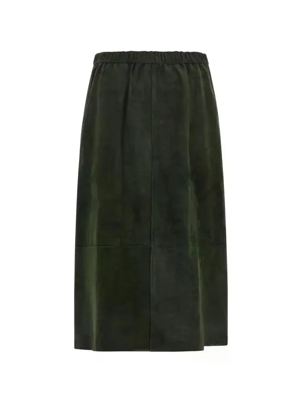 Max Mara Suede Midi Skirt