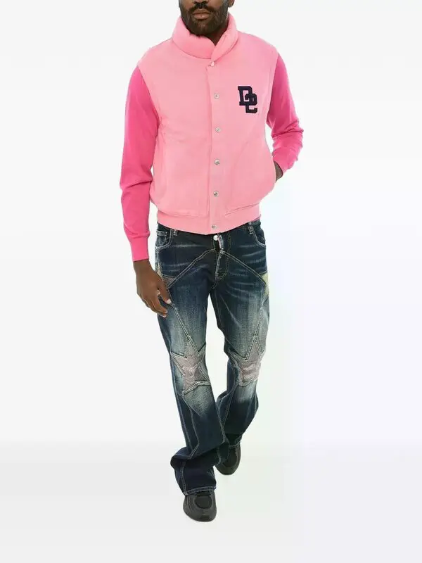 Dsquared2 Logo-print Snap-button Sweater