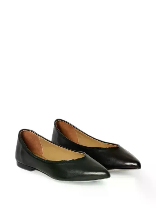 ANNA F. Pointed-toe Ballet Flats