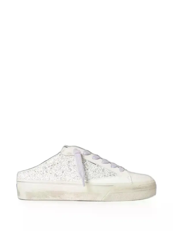 CRIME LONDON Soho Sabot Glitter Sneakers