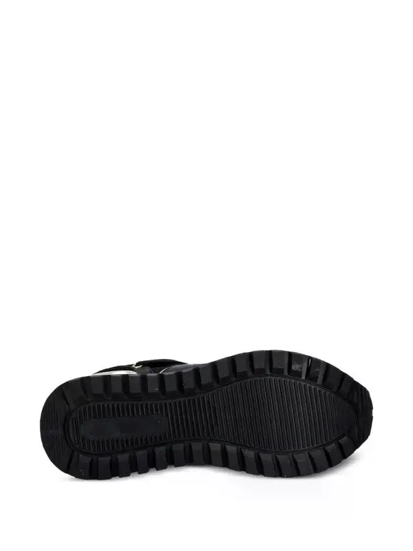 Just Cavalli Logo Print Paneled Sneakers
