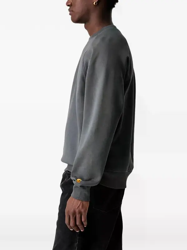 Carhartt Work In Progress Raglan-sleeve Logo-embroidered Sweater