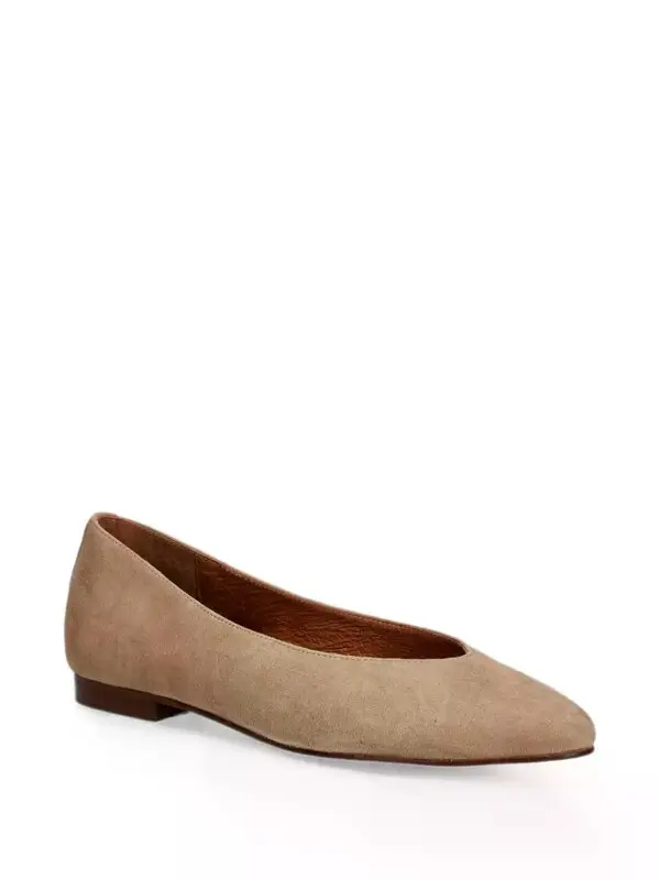 JONAK PARIS Dassus Suede Ballet Flats