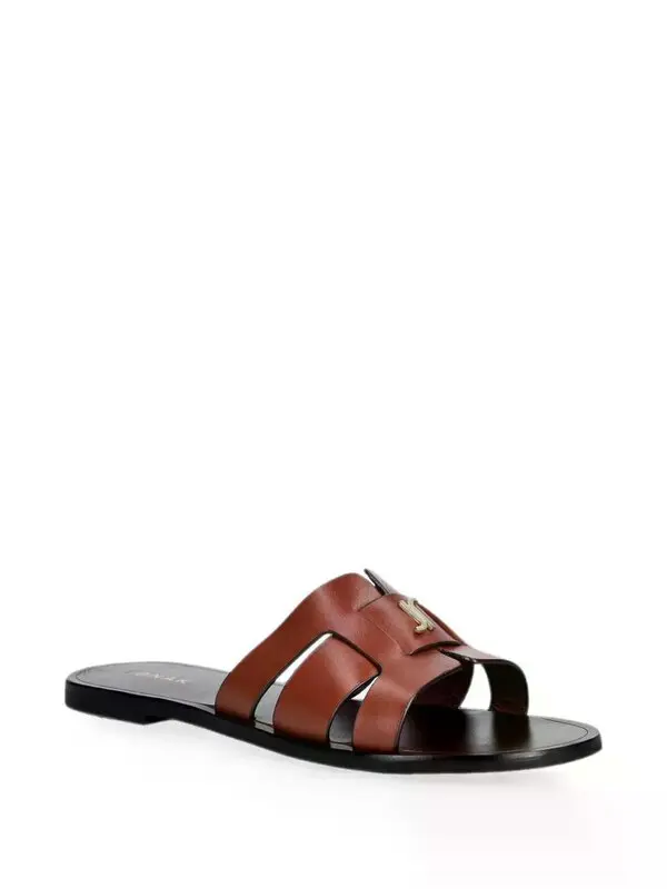 JONAK PARIS Logo Plaque Cut-out Sandals