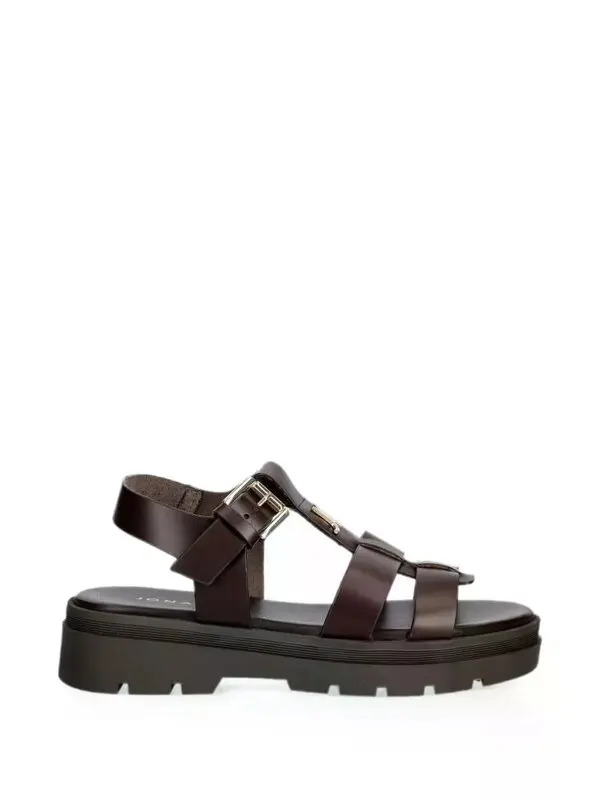 JONAK PARIS Liverpool Buckle-fastening Sandals - Brown