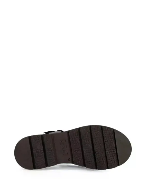 JONAK PARIS Buckle-fastening Caged Leather Sandals