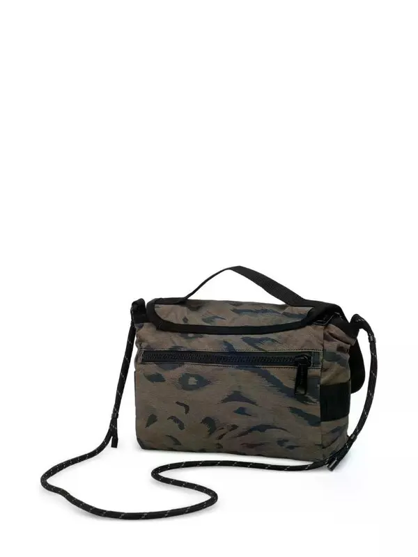 Carhartt Work In Progress Tiger Print Logo Embroidered Belt Bag - Brown