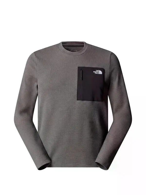 The North Face Logo-print Zip-pocket Sweater