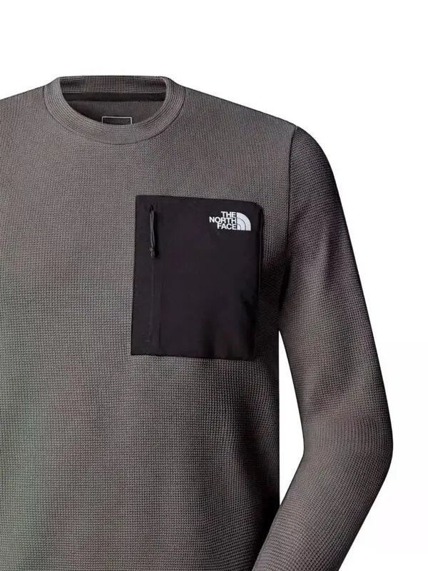 The North Face Logo-print Zip-pocket Sweater