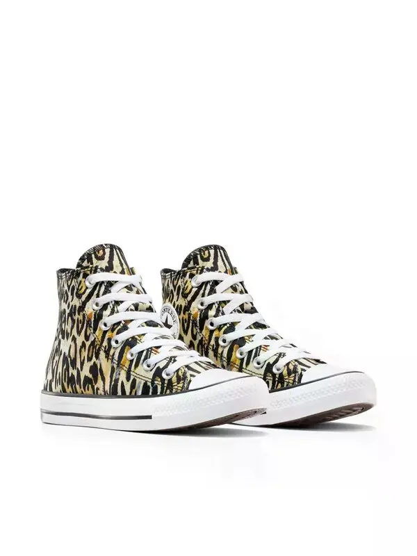 CONVERSE Leopard-print High-top Sneakers
