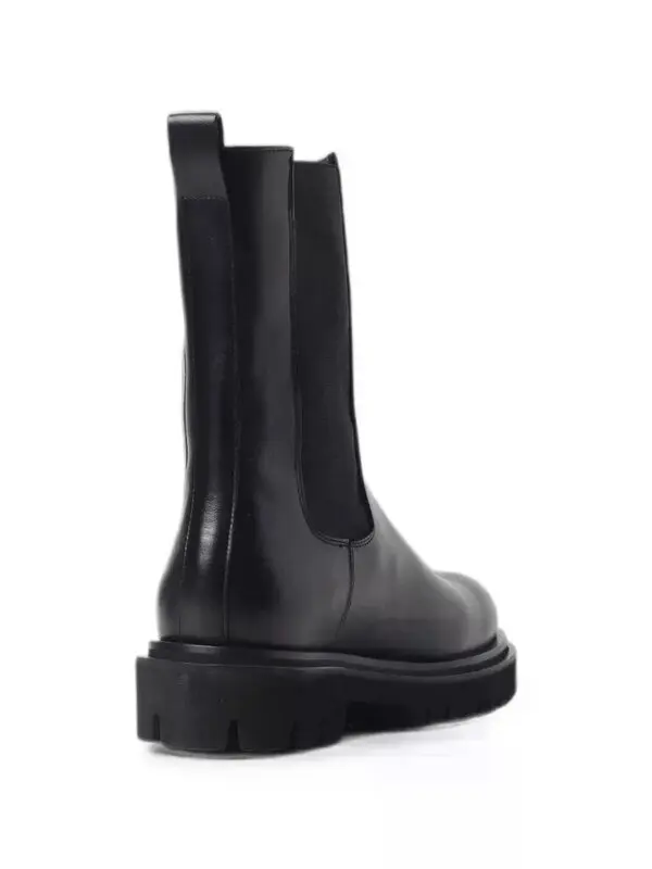 ANNA F. Leather Ankle Boots
